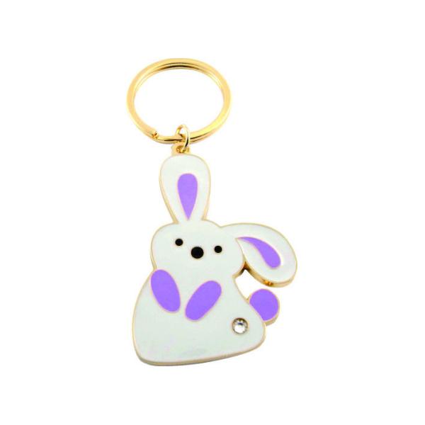 Quality Animal Custom Metal Keychains Vendor Promotional Cute Cartoon Key Ring Bespoke for sale