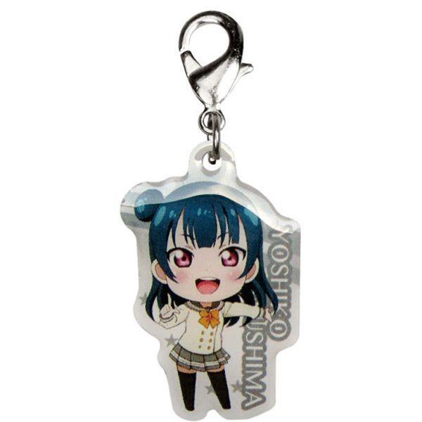 Quality Cartoon Characters Domed Custom Printed Keychains Animation Promotional Japanese for sale