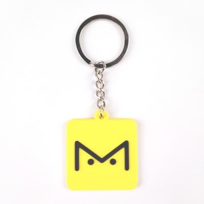 Quality Customize rubber pvc keychain Zinc Alloy Metal Key Rings Fashion Key Tags for sale