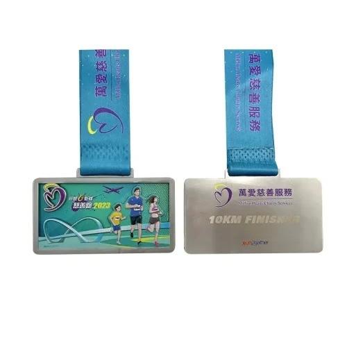 Quality Matt Silver Service Awards for Charity Events Promotion for sale