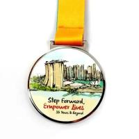 Quality Custom Insert Medal UV Printing Award with Transparent Glass for sale