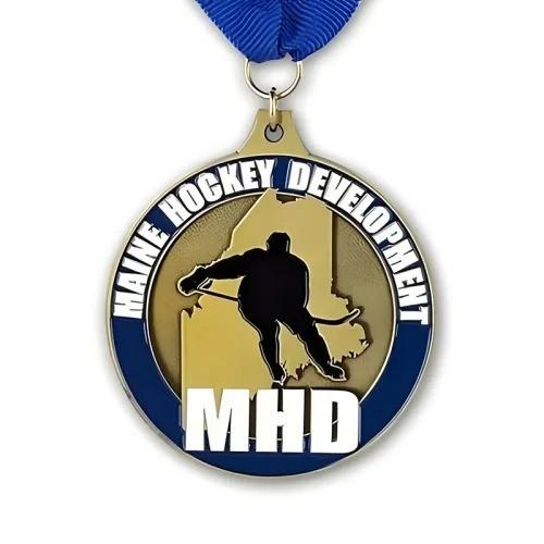 Quality Custom Hockey Awards Universal Event Medals For Ice Ball Events for sale