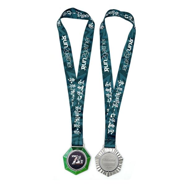 Quality Bespoke Climbing Award Zinc Alloy Spinning Medal Custom Climbing Medals for sale