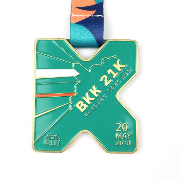 Quality Personalized Running Medals Series Puzzle Awards Innovative And Dynamic for sale