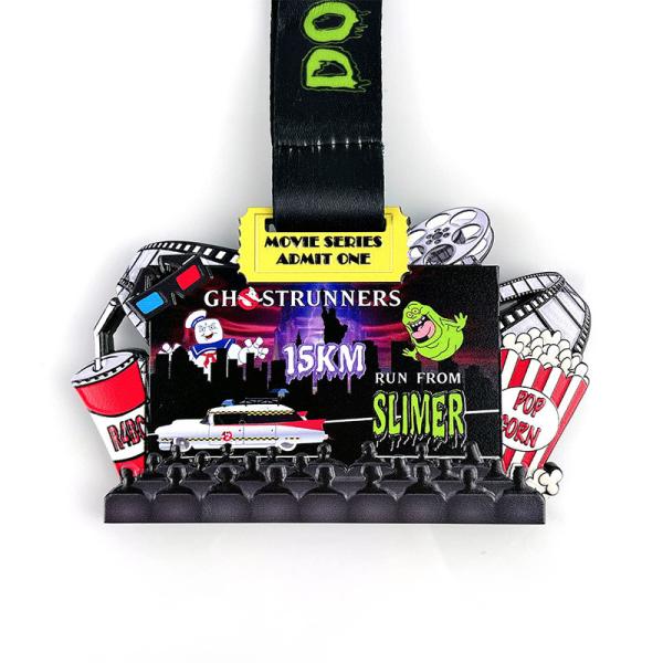 Quality UV Printing Fun Running Medals Excellent Characteristics Of Waterproof And Wear for sale