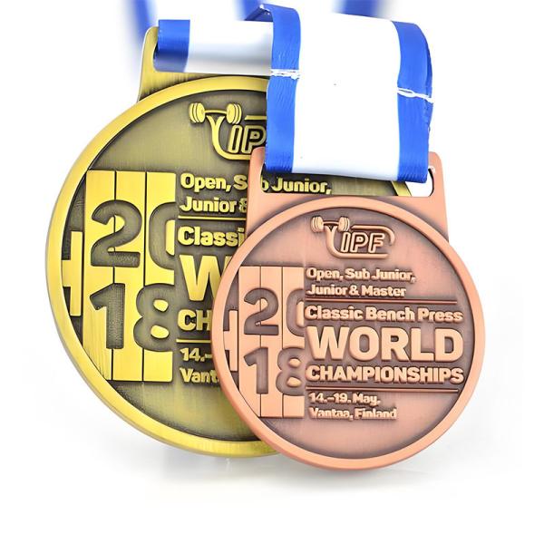 Quality Custom Hockey Awards Universal Event Medals For Ice Ball Events for sale