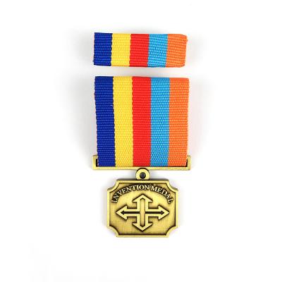 China Customized Honor Medal With Ribbon for Corporate Employee Recognition for sale