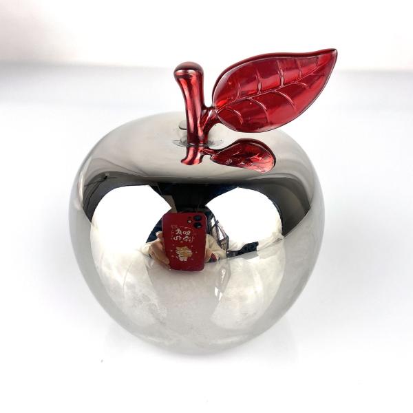 Quality 60×60 Mm Zinc Alloy 3D Apple Bottle Opener Perfect For Corporate Gifts for sale