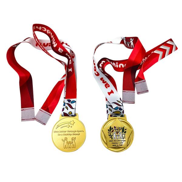 Quality 2.75" Custom Community Family Service Medal for sale