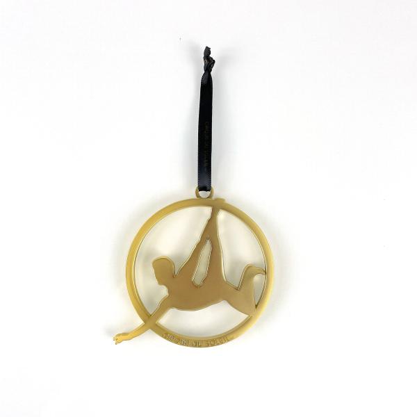 Quality Special Medal Customized Shiny Gold Gymnastics Themed Ornament Personalized for sale