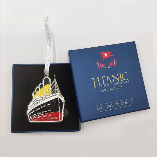 Quality RMS Titanic Keepsake Special Medal Pendant with Engraved and Embossed Design and for sale
