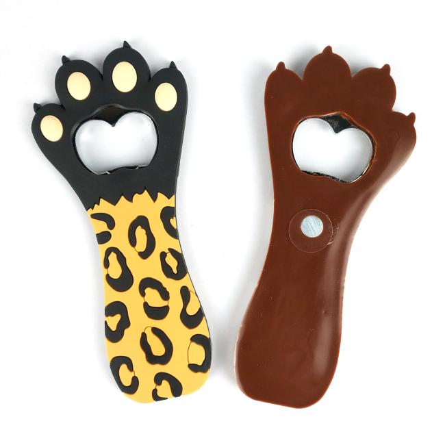 Cute Cat Paw Bottle Opener Fridge Magnet Custom Bottle Openers for Personalized Promotion Gifts