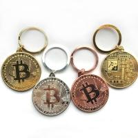 China Custom 25mm Zinc Alloy Trolley Token Keychain with Soft Enamel Finish for Branding for sale