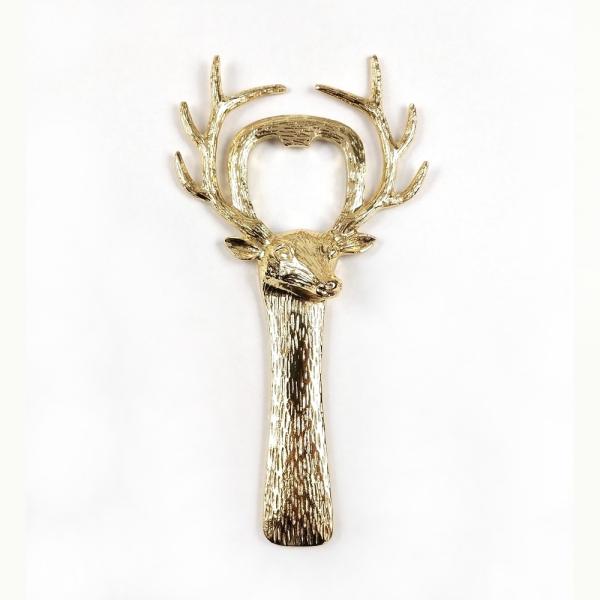 Quality 1.5 Inches Deer Head Design Ornament With Adorable Panda Characters And Expressions for sale