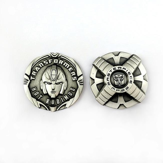 Transformers Masterpiece Challenge Coin Celebrate the Legacy of Transformers with this Exquisite Hot Rodimus Coin