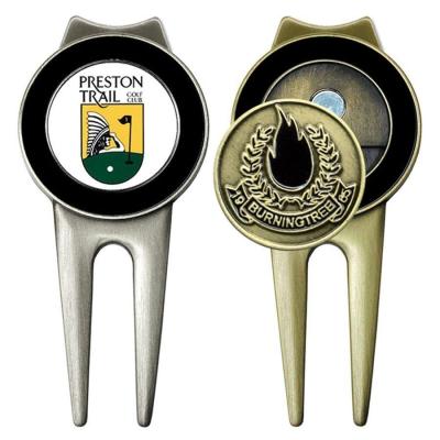 Cina Strumenti di divot di golf personalizzati e marcatore di palla: precisione e personalizzazione per ogni golfista in vendita
