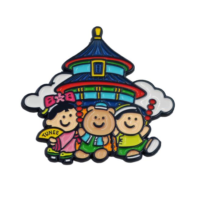 Custom Soft Enamel Pin sample design 3