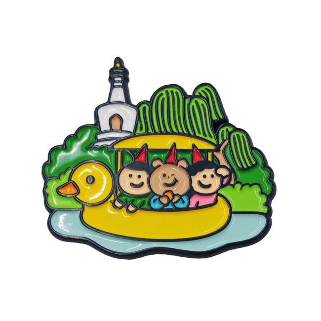 Custom Soft Enamel Pin sample design 1