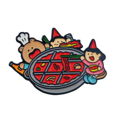 中国 カスタム 柔らかい エナメルピン 滑らかな仕上げと 印象的なコントラスト あなたのデザイン 販売のため