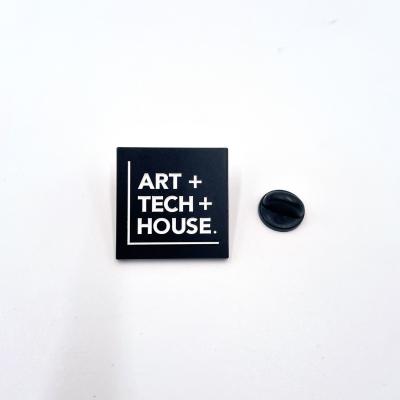 China Art Tech House Soft Enamel Lapel Pin – A Stylish Statement for Creative Minds for sale