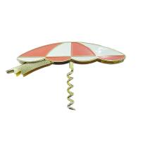 China Foldable Wine Stopper Screw Opener 134mm Metal Keychain Corkscrew for sale