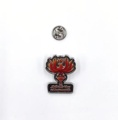 China Eye-Catching Hard Enamel Flamingo Soft Enamel Pin Badge for Lapel Pin for sale