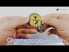 Памятная монета с материалами и передовыми технологиями