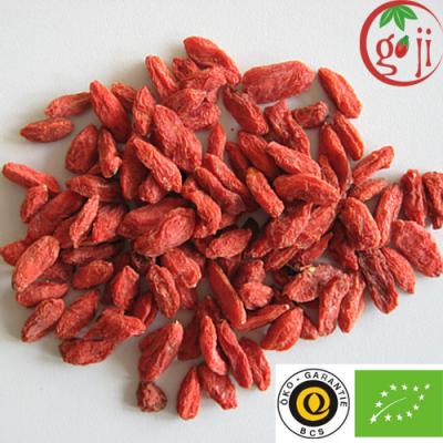 China 100% Organic Dried Goji Berries EU ORGANIC CERTIFICATE for sale