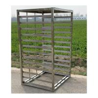 Quality 60x40 Baking Rack Trolley 10 Layers - 15 Layers Cooling Rack Trolley for sale