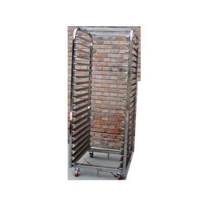 China Stainless Steel 12Layer Baking Tray Rack Trolley Cake Room Bread Rack Tray Baking Cart for sale