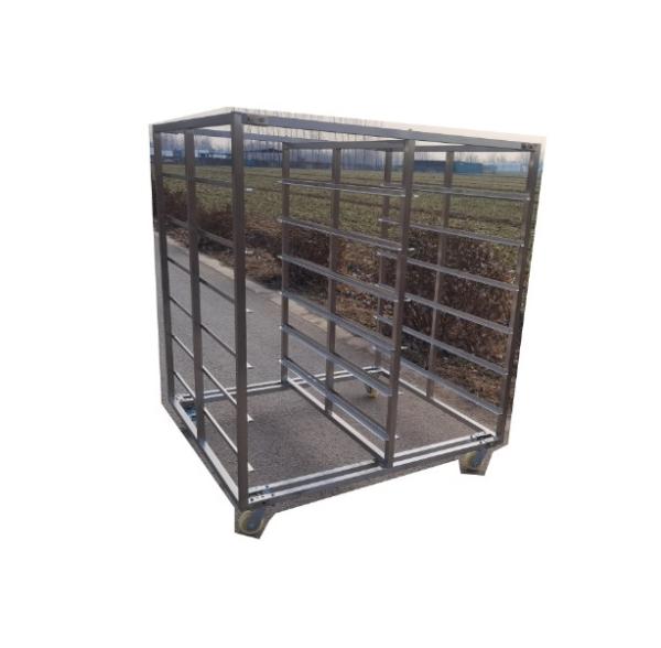 Quality SS304 Bakery Cooling Rack Trolley 20 Tiers Bakery Oven Trolley for sale