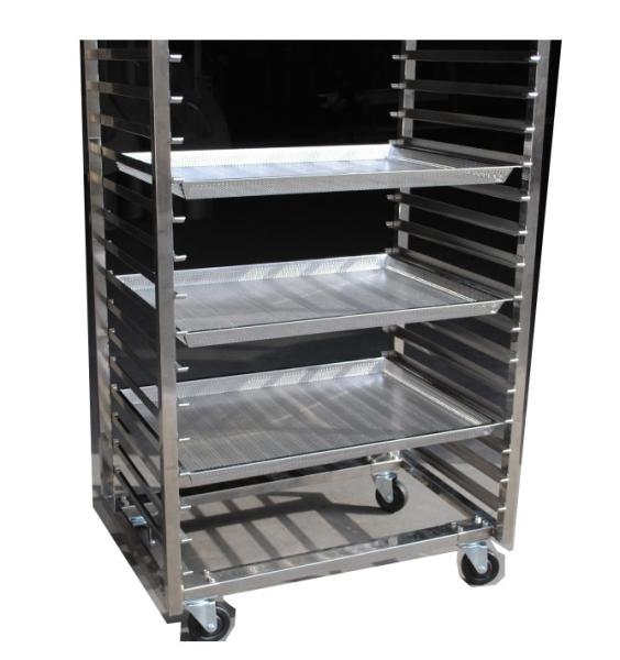 Quality Rectangle Bakery Tray Rack Trolley 10-16 Layers With Silent Caster for sale