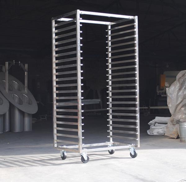 Quality Removable 300kg Bakers Trolly 16 Layers 18 Layers Baking Storage Trolley for sale