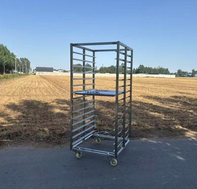 China Customized 6 12 15 32 Layers Pastry Trolley Commercial Bread Cooling Racks for sale
