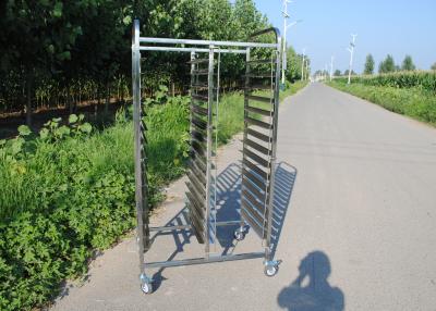 China 300kg Load Stainless Steel Bread Cooling Trolley For Dehydrator And Drying for sale