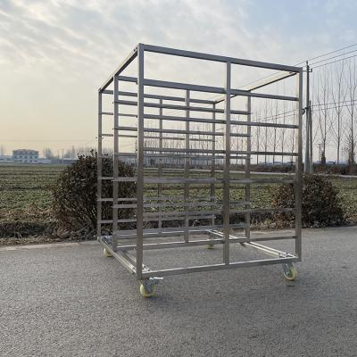 China 800X600 Commercial Bread Cooling Racks Sleek Design Double Oven Rack for sale