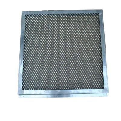 China Food Grade Stainless Steel Mesh Tray Pizza Baking Mesh Grill Tray for sale