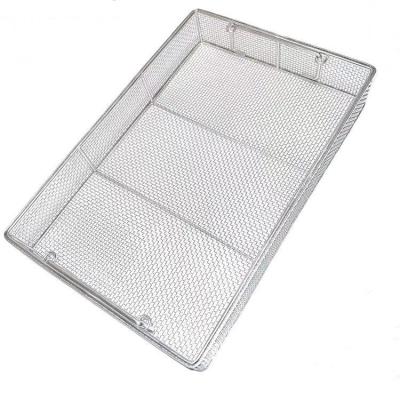 China 400*600mm 600*800mm SS Wire Mesh Tray Medical Filter Box SS Mesh Tray for sale