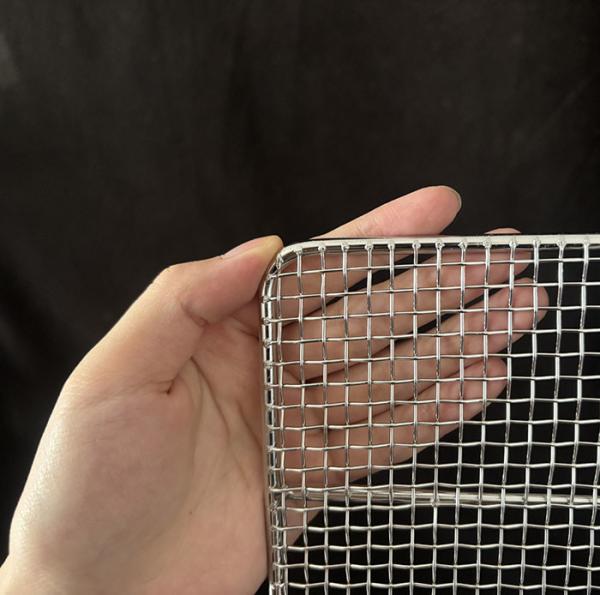 Quality Customized Wire Mesh Oven Tray 40*60cm Stainless Steel Mesh Tray for sale