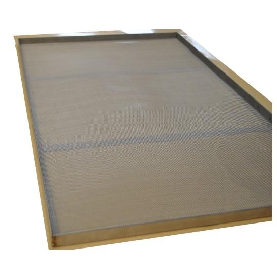 Quality 1.0mm-3.6mm Thickness Air Fryer Mesh Tray Rectangle Mesh Baking Sheet for sale