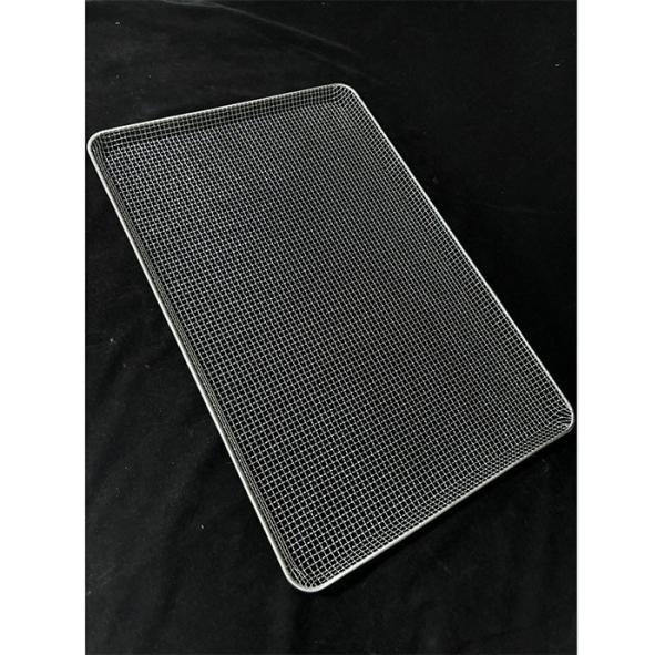 Quality 400*600 600*800 Oven Rack Tray Customized Mesh Baking Tray Square for sale