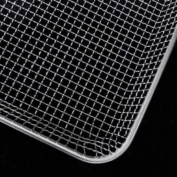 Quality 400*600 600*800 Oven Rack Tray Customized Mesh Baking Tray Square for sale