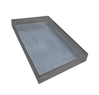 Quality Outdoor Charcoal Bbq Grill Non Stick Oven Tray Drying Perforated Cooking Tray for sale