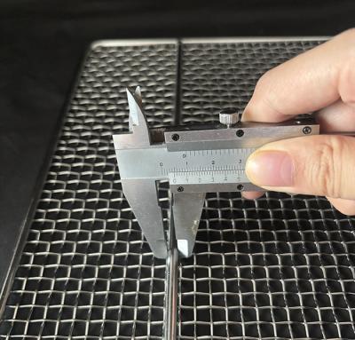 China Bright State Mesh Baking Pan Stainless 304SS Air Fryer Tray For Oven for sale
