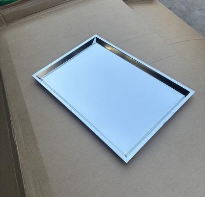 China 60x40cm SS304 Oven Rack Tray Stainless Steel Baking Tray Rack for sale