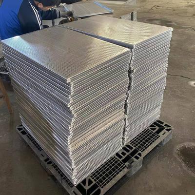 China 40x30cm 46x66cm Aluminum Pizza Tray Aluminium Baking Sheet High Temperature for sale