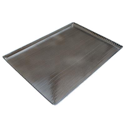 China Nonstick Aluminium Baking Tray Rectangular Aluminium Trays For Cooking for sale