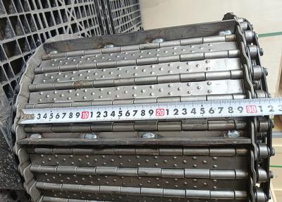 China Hinged Steel Belt Conveyor Belt Apron Plate Chip Metal Conveyor Belt For Transport for sale