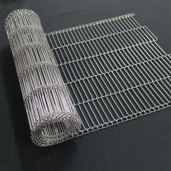 Quality Stainless Steel Wire Conveyor Belt For Chocolate Bread Wire Mesh Belt for sale
