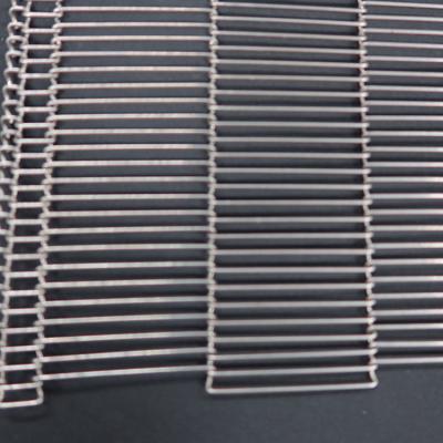 China Ladder Link Wire Mesh Conveyor Belt 5mm To 15mm Chain Pitch for sale